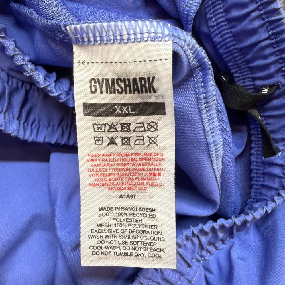 Gymshark | Shorts | Gymshark Mens Xxl Blue Athletic Training Shorts ...